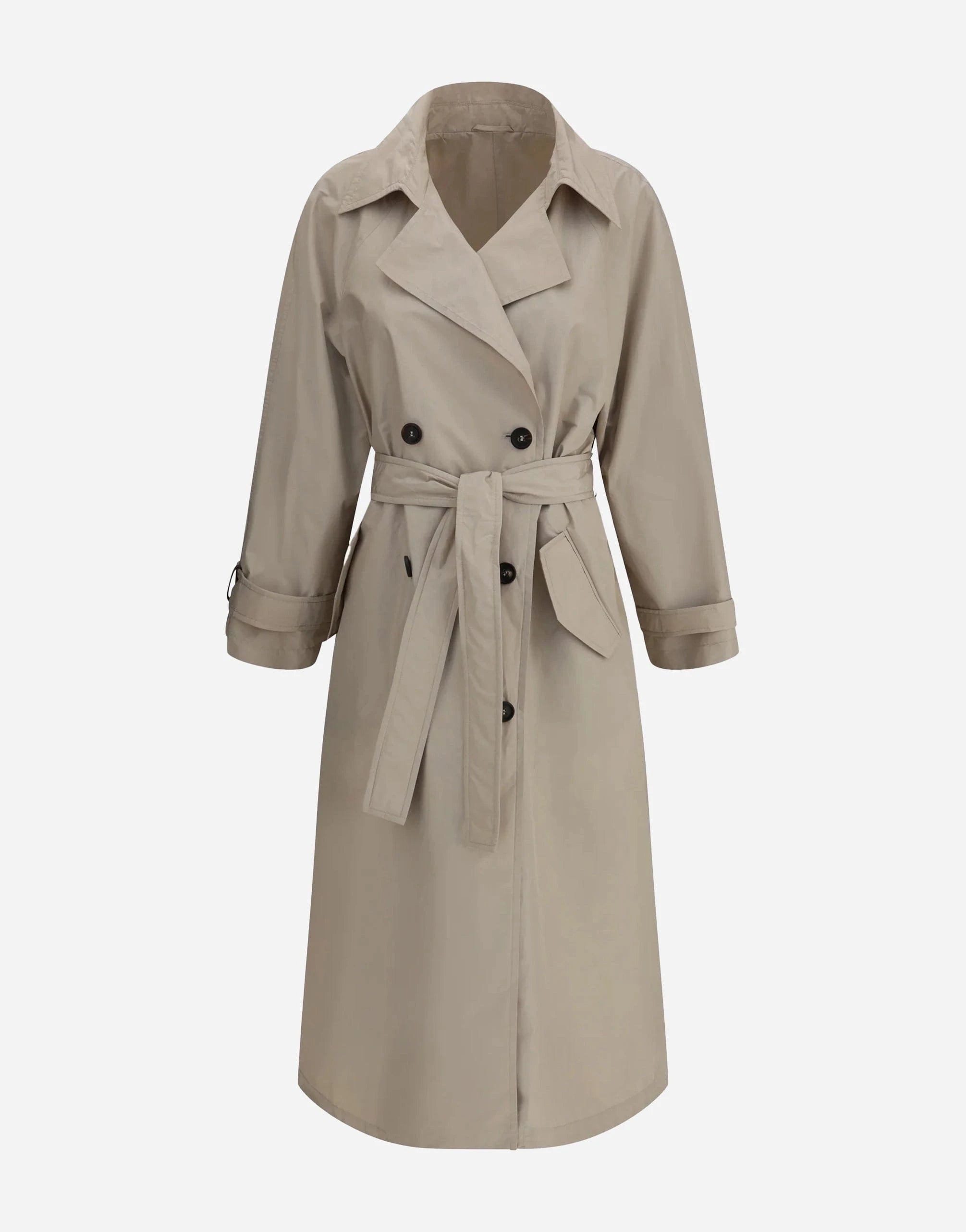 Brunello Cucinelli Techno Water-Resistant Taffeta Trench Coat | Sendegaro US