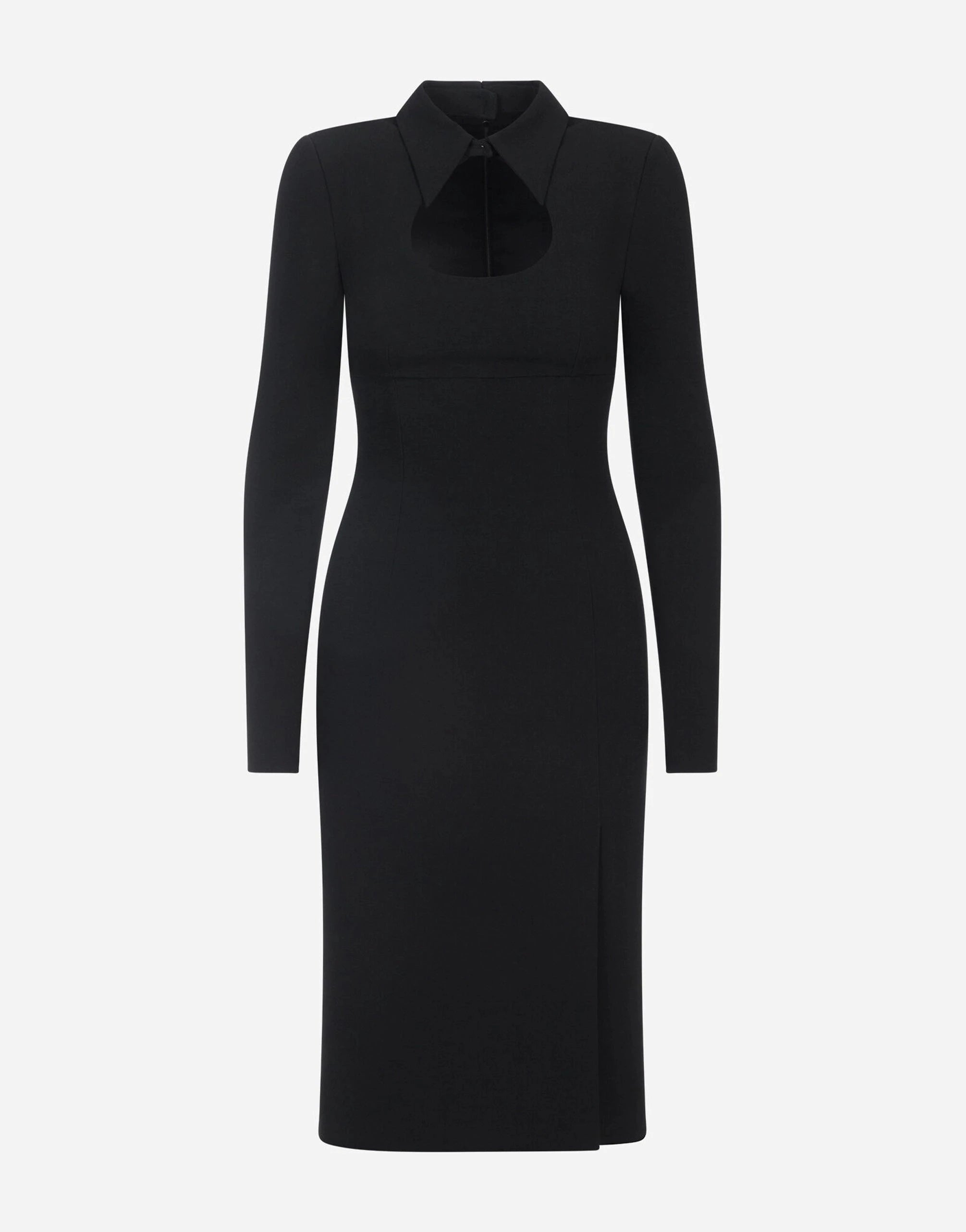 Dolce & Gabbana Cady Calf-Length Midi Dress | Sendegaro UK