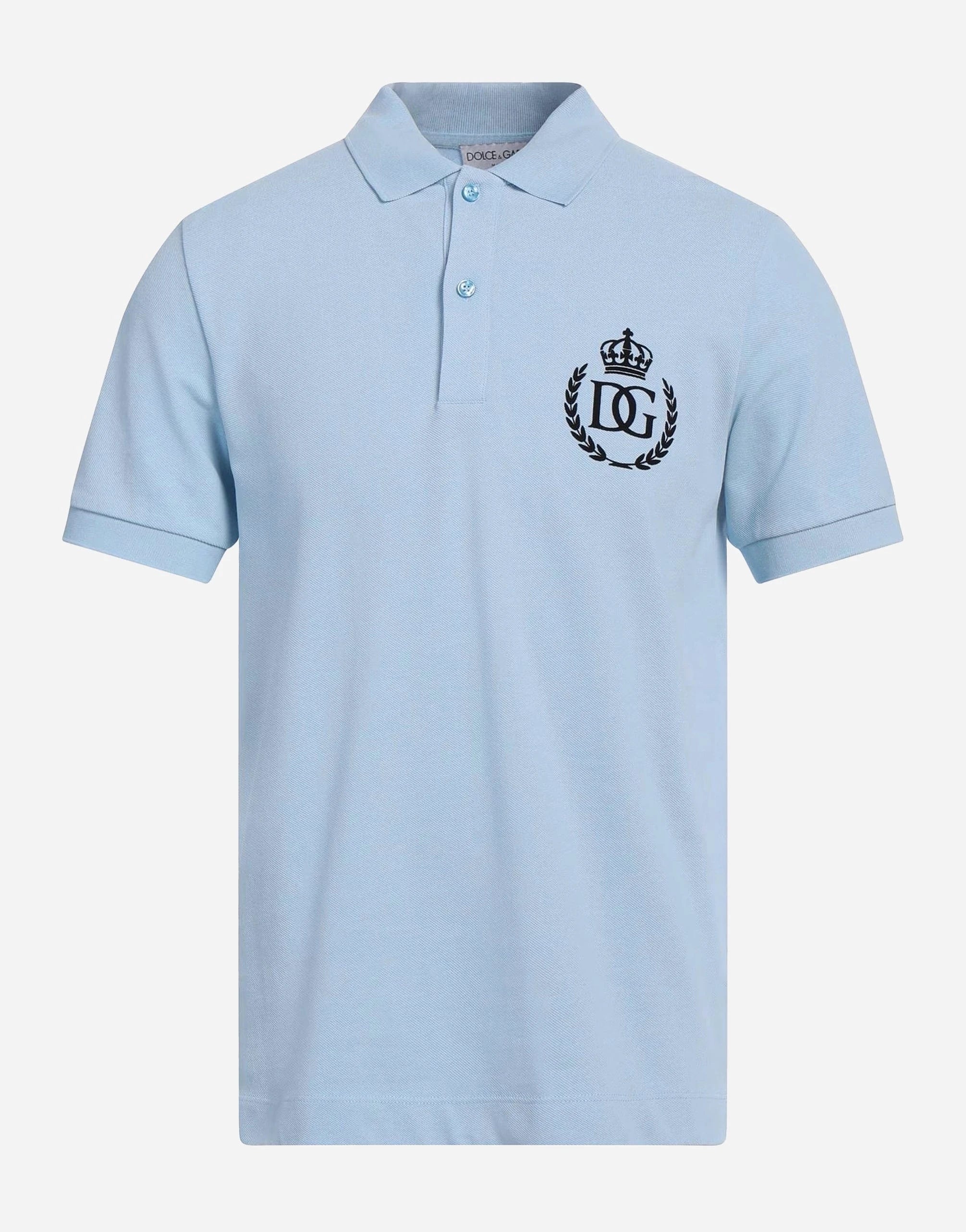 Dolce & Gabbana Embroidered DG Logo Polo Shirt | Sendegaro