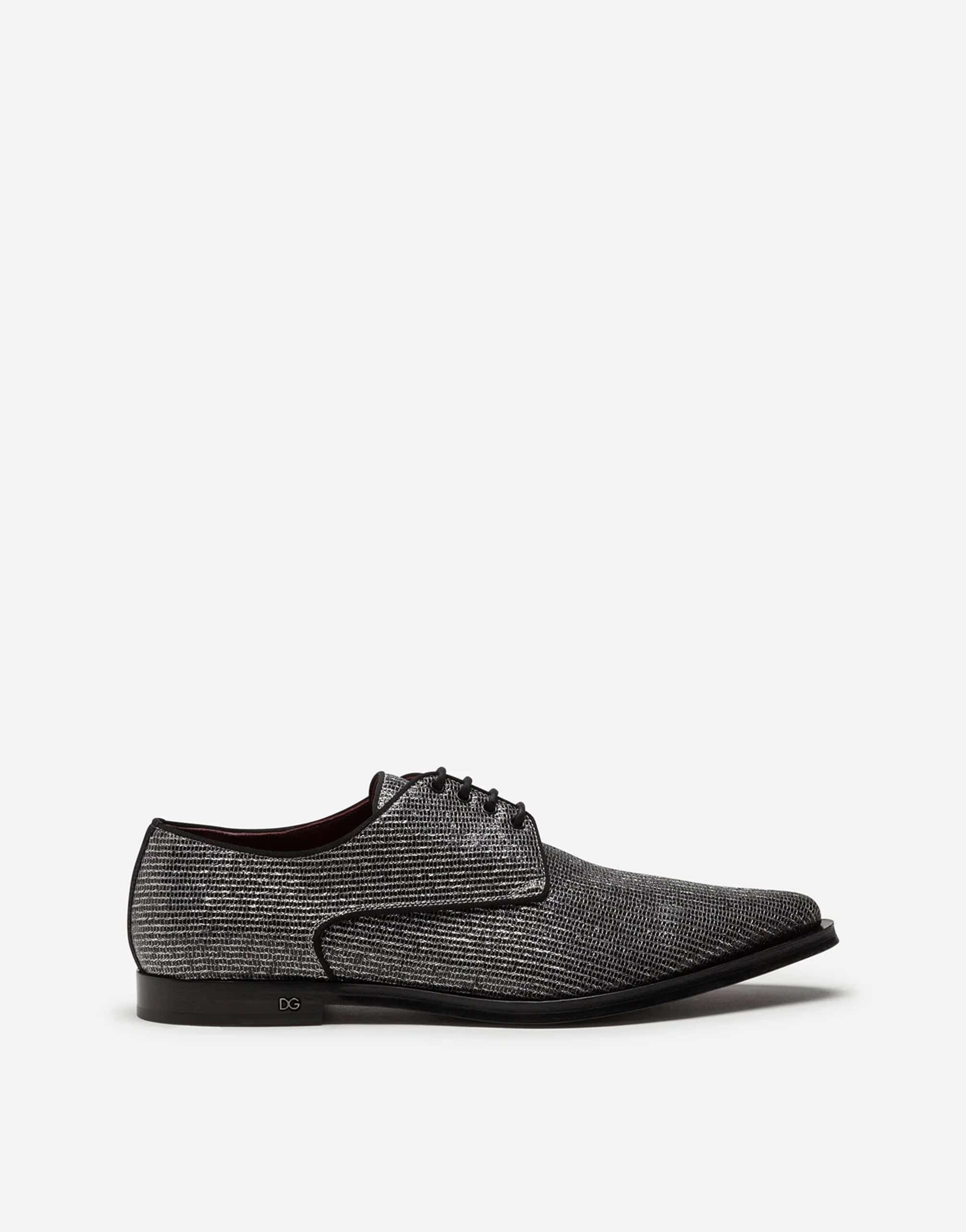 Dolce & Gabbana Millennials Metallic Derby Shoes | Sendegaro UK