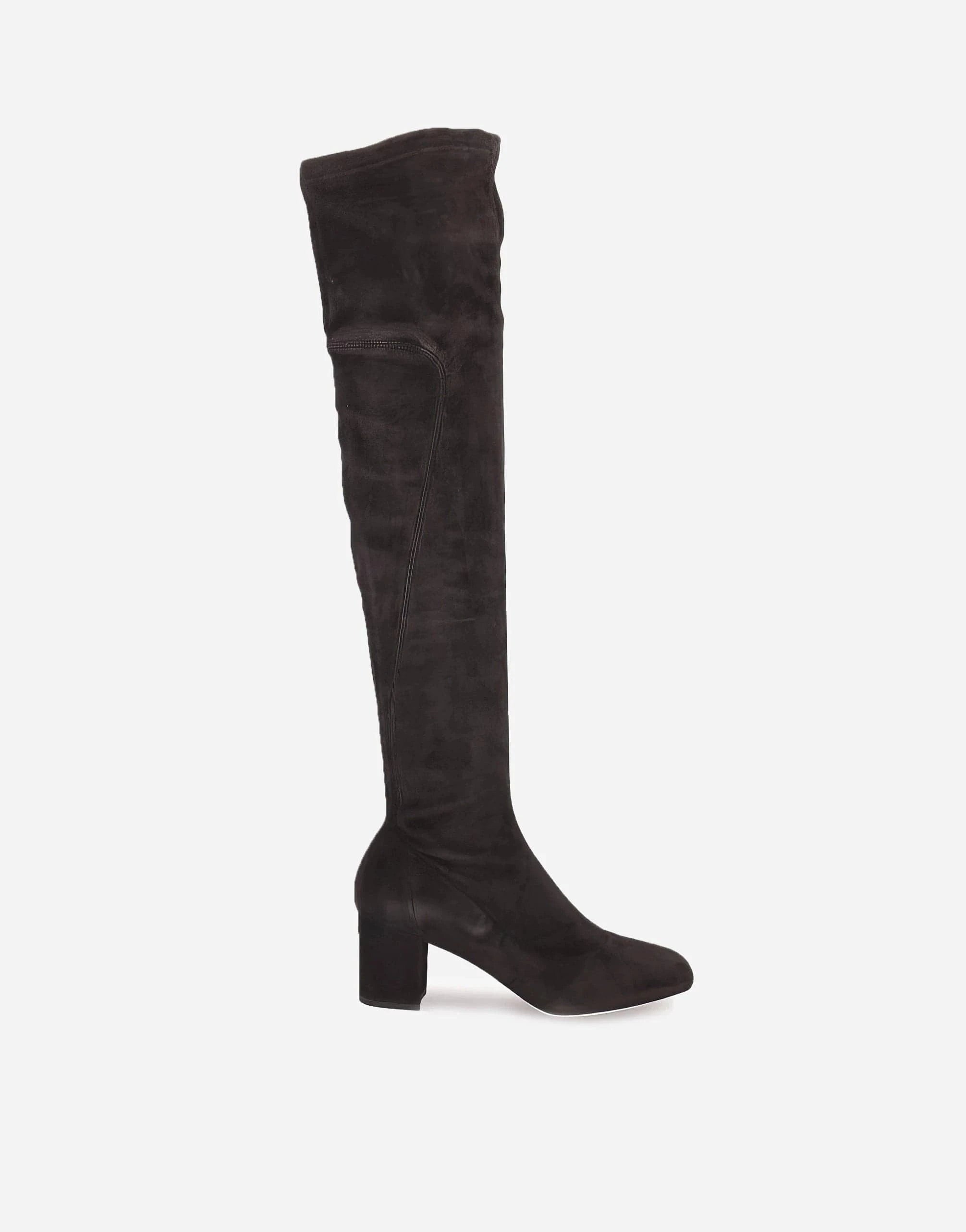 Dolce & Gabbana Over-The-Knee Jackie Boots | Sendegaro UK