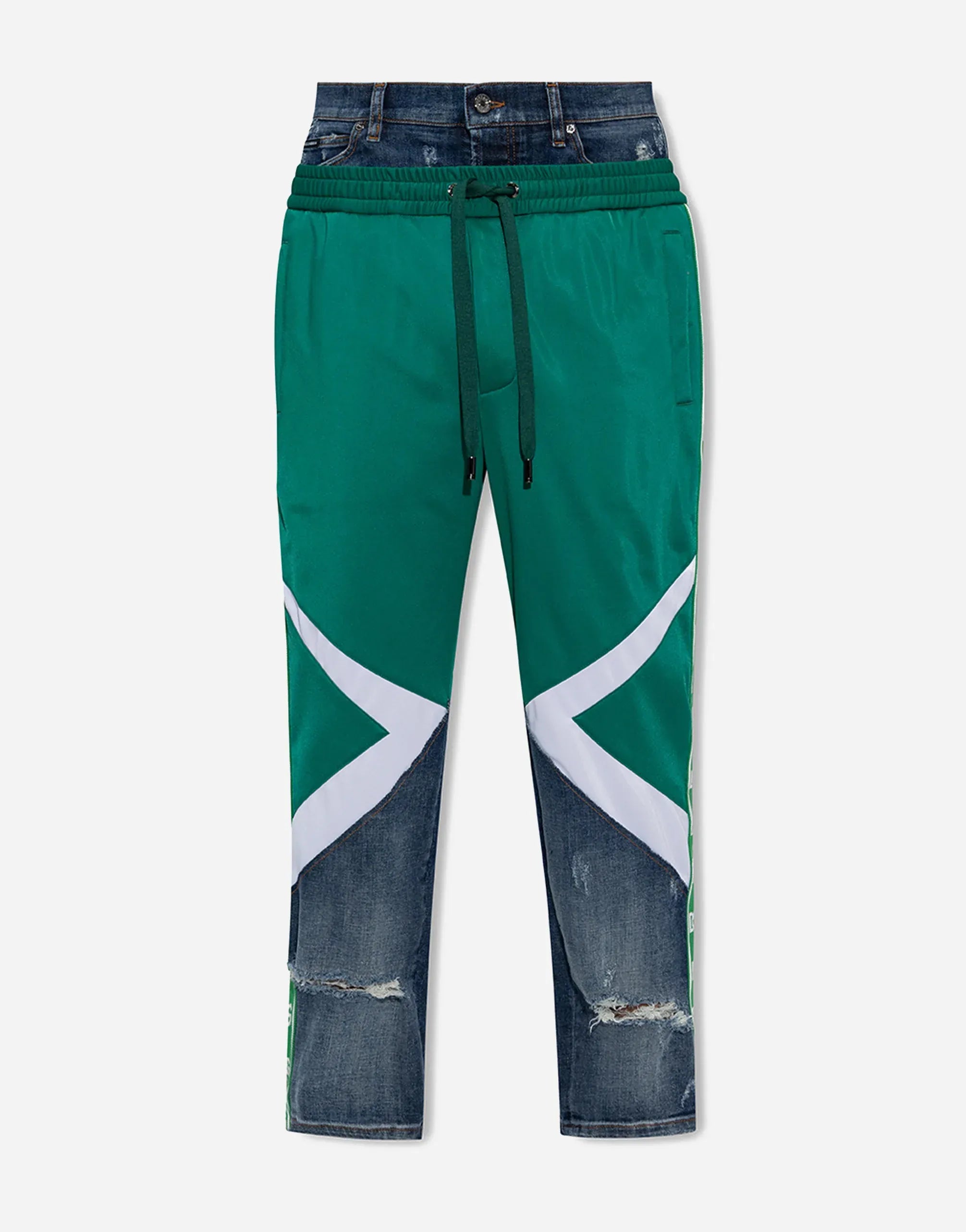 Dolce & Gabbana Panelled Side Bands Trousers | Sendegaro UK